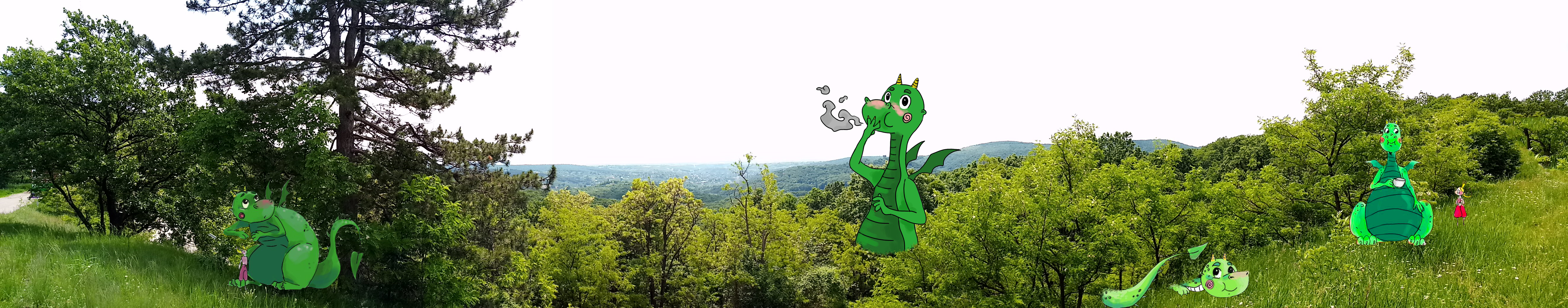 Amazing dragon tails | Here be stories